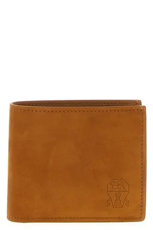 Brunello Cucinelli Nubuck Wallet - Brown