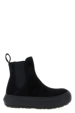 Moschino Ollie Suede Sneakers