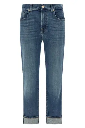 7 For All Mankind Relaxed Skinny' Jeans - Light Blue