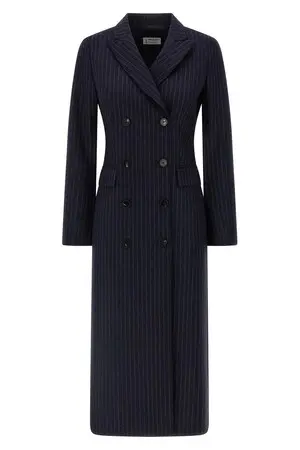 ALBERTO BIANI Pinstripe Coat