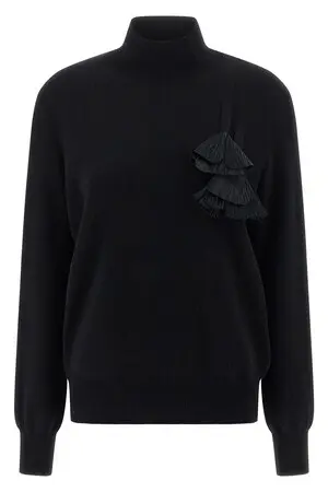 FERRAGAMO Floral Insert Sweater