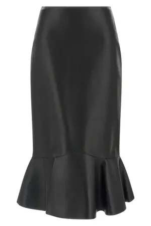 Fendi Nappa Midi Skirt