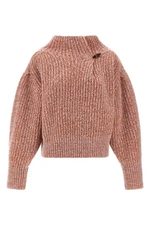 Dries Van Noten Teubina Knitted Wool And Alpaca Sweater