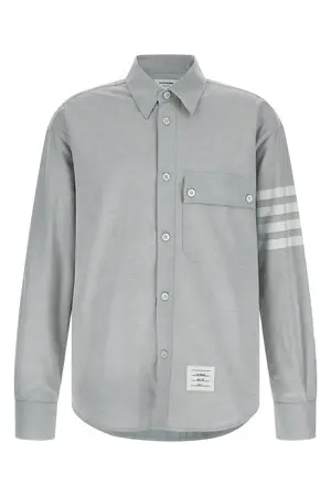 Thom Browne 4bar' Flannel Shirt