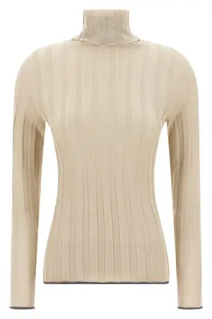 Fabiana Filippi Lurex Sweater - Gold