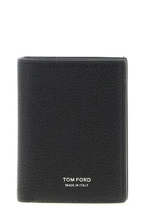 TOM FORD Foldable Card Holder - Black