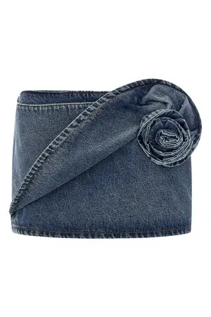 Magda Butrym Denim 12 Skirt
