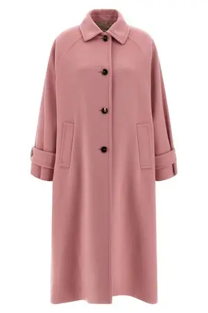 Alberto Biani Long Wool Coat