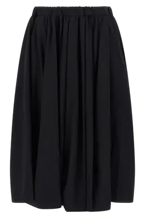 Comme Des Garçons Wool Skirt - Black