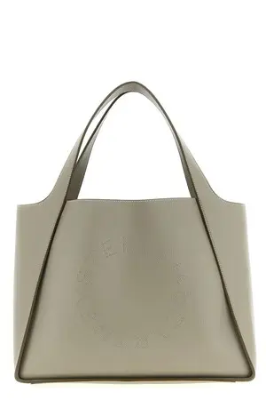 Stella McCartney The Logo Bag Shopping Bag - Beige