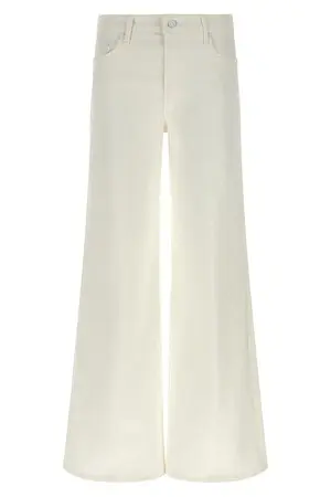 MOTHER MOTHER The Twister Sneak Cotton Denim Jeans