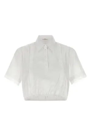 Ermanno Scervino Lace Insert Shirt - White