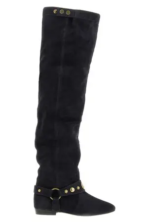 Isabel Marant Étoile Selize Suede Boots - Black