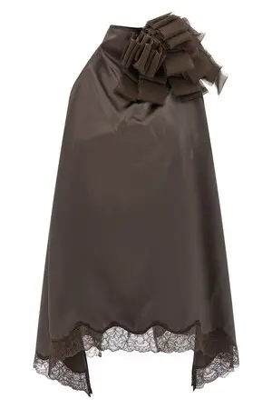 Magda Butrym Blouse 01 Silk Satin Top