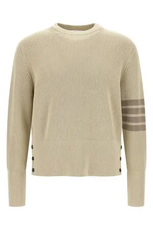 Thom Browne 4bar' Sweater - Beige