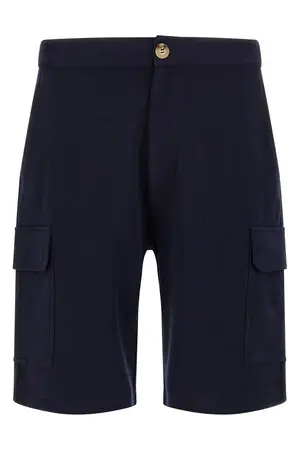Brunello Cucinelli Cargo Bermuda Shorts - Blue