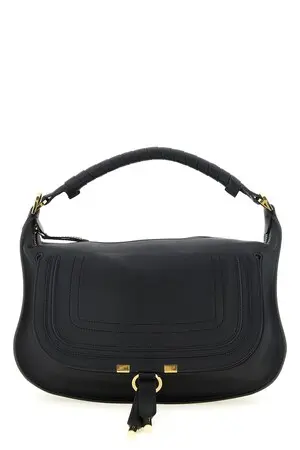 Chloé Marcie Shoulder Bag - Black