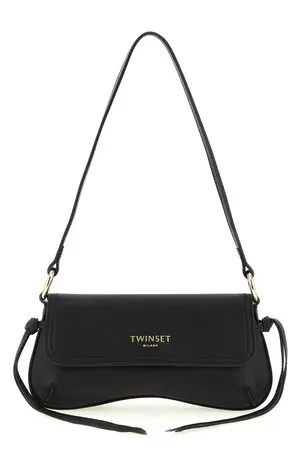 Twin-set Leather Shoulder Bag