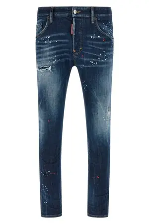 Dsquared2 Skater Cotton Denim Jeans