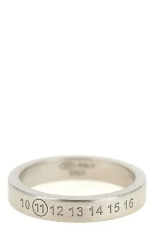 MAISON MARGIELA Number Reference' Ring - Silver