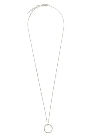 MAISON MARGIELA Ring Necklace - Silver