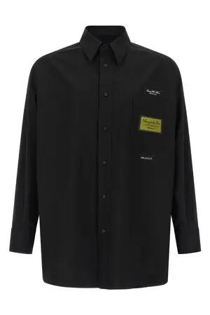 MAISON MARGIELA Jacquard Label Shirt