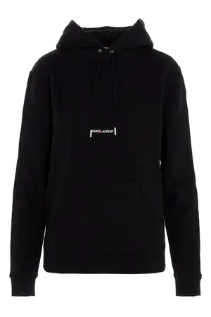 Saint Laurent Logo Print Hoodie