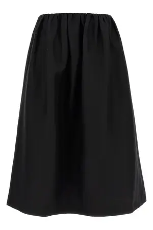 TOTEME Gathered Evening Midi Skirt
