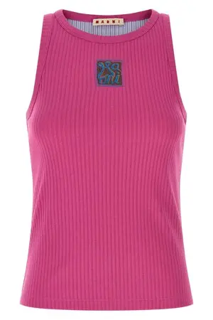 Marni Logo Patch Tank Top