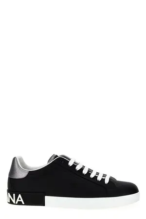 Dolce & Gabbana Portofino Leather Sneakers