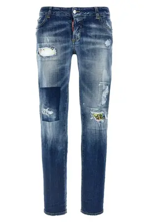 Dsquared2 Jennifer Cotton Denim Jeans