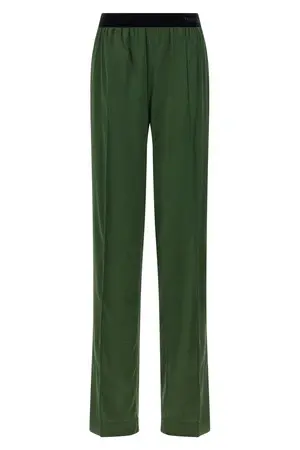 TOM FORD Silk Pants - Green