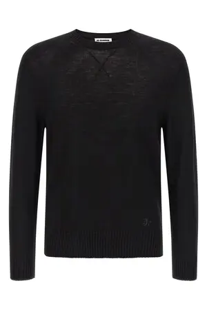 JIL SANDER Logo Embroidery Sweater