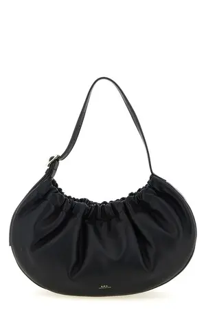 A.p.c. Ninon Hoop Shoulder Bag - Black