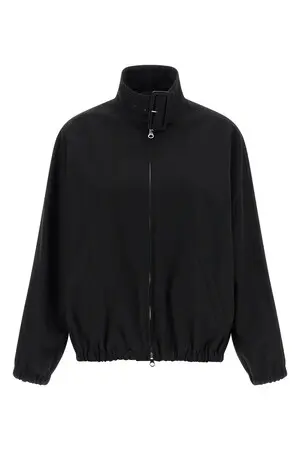 COURREGES Buckle Zipped Bomber Jacket