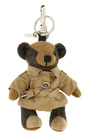 Burberry Orsetto Thomas Cashmere Keyring - Multi