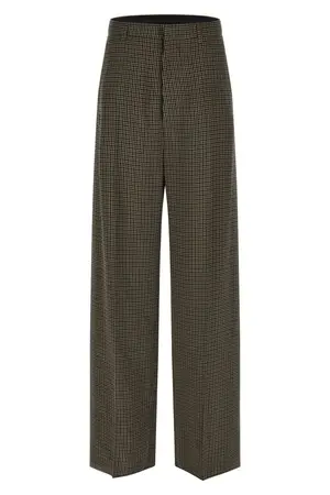 Balenciaga Large Tailored' Pants - Brown