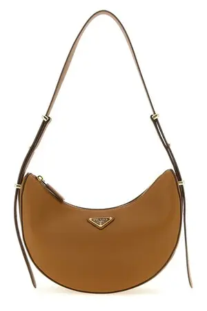 Prada Arqué Leather Shoulder Bag
