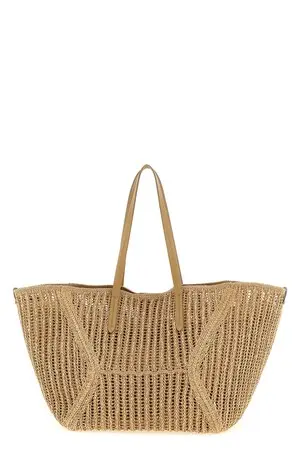 Brunello Cucinelli Bc Duo Raffia Shoulder Bag
