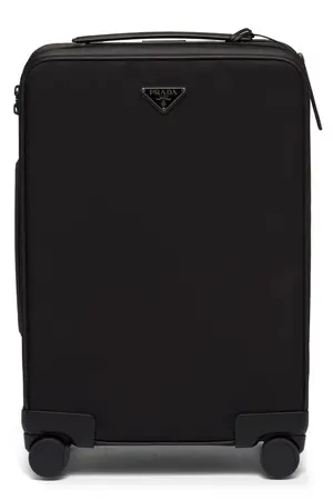 Prada Triangle Logo Trolley - Black