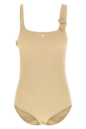 COURREGES Cut-out Stretch Bodysuit