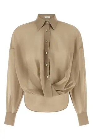 BRUNELLO CUCINELLI Taffeta Shirt