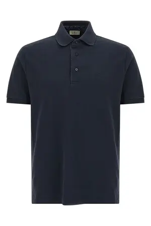 Etro Pegaso' Polo Shirt - Blue