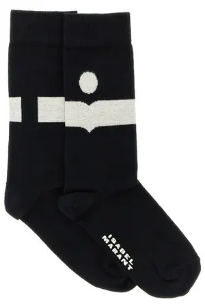 Isabel Marant Étoile Nesson Crew Socks - Black