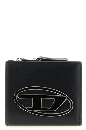 DIESEL® 1dr Bi Fold Zip L' Wallet - Black