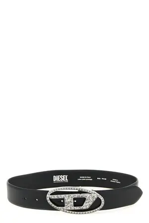 Diesel® Silver Tone Belts For Women