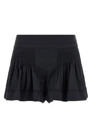 Isabel Marant Étoile Cybila Cotton Shorts - Black