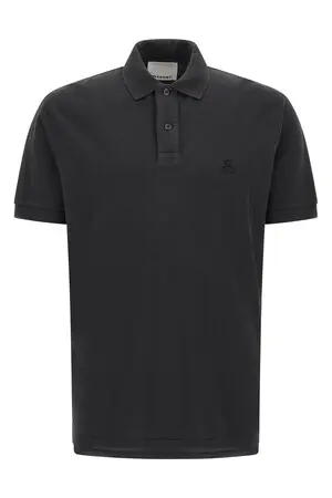 MARANT Afko' Polo Shirt - Black