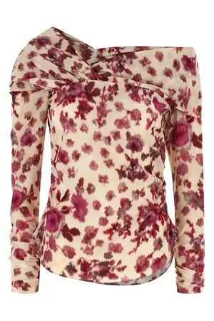 Isabel Marant Étoile Danka Silk Top - Pink