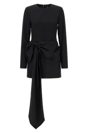 ROTATE BY BIRGER CHRISTENSEN Maxi Bow Dress